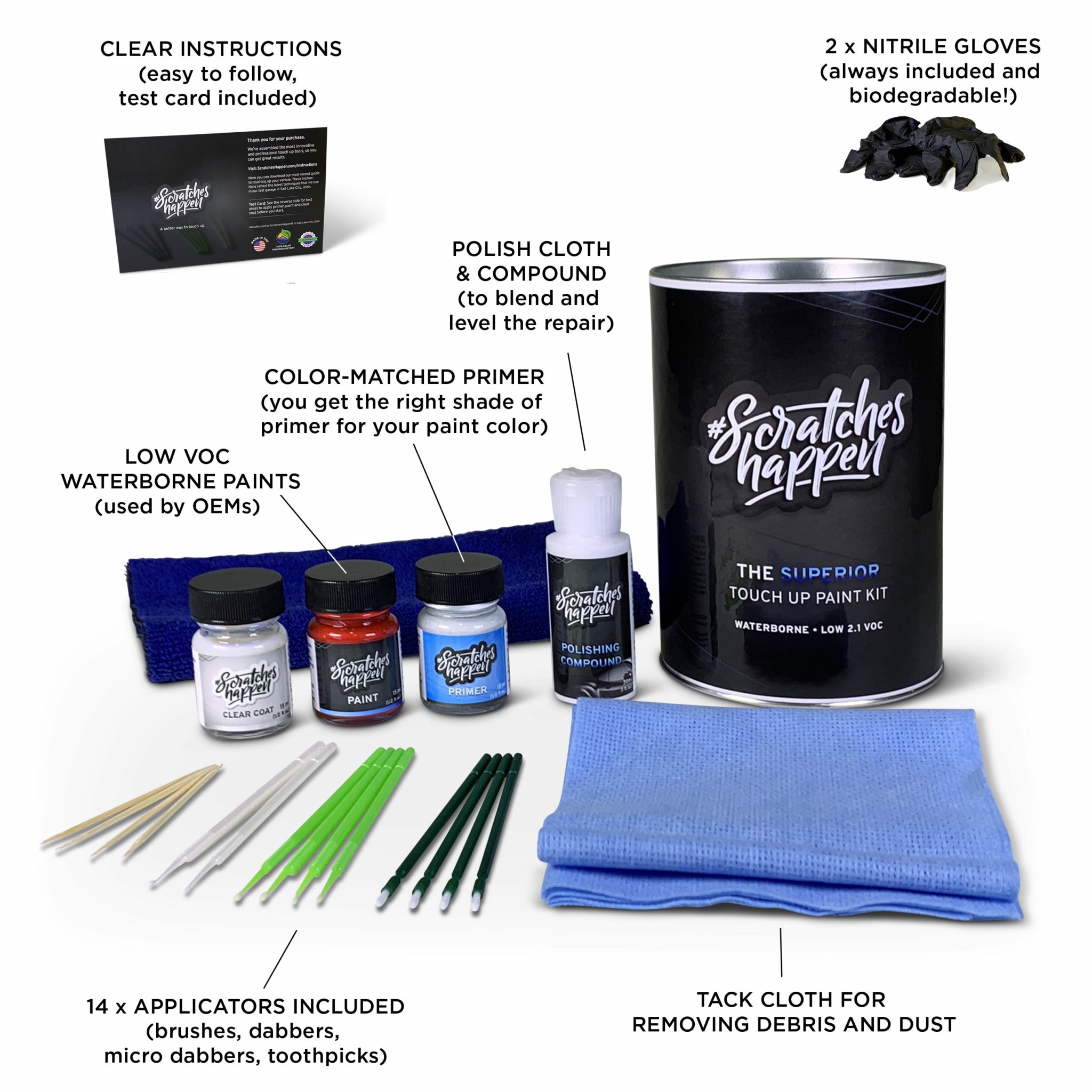 Toyota Blue Streak Metallic (8T7) Touch Up Paint | ScratchesHappen