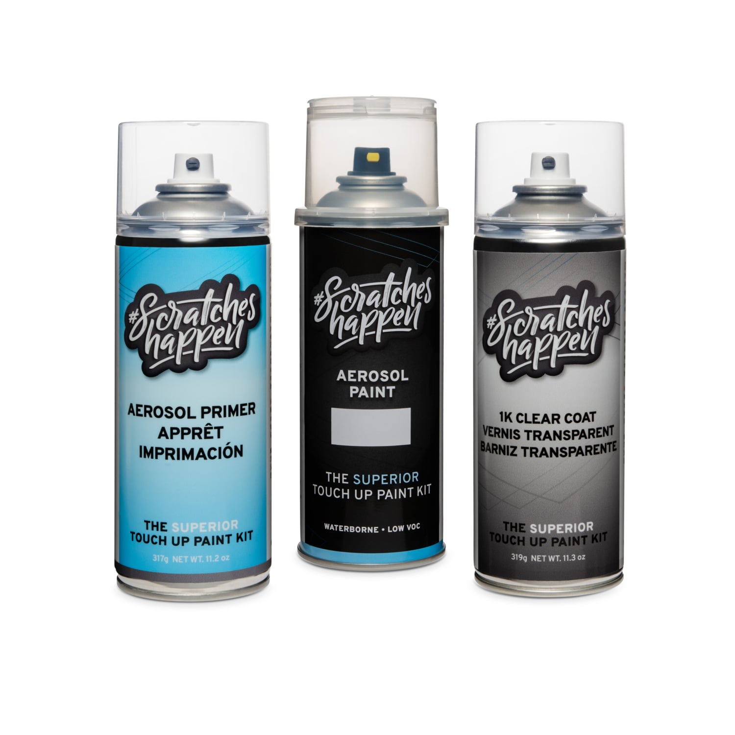 ScratchesHappen | Aerosol Paint Kit Instructions