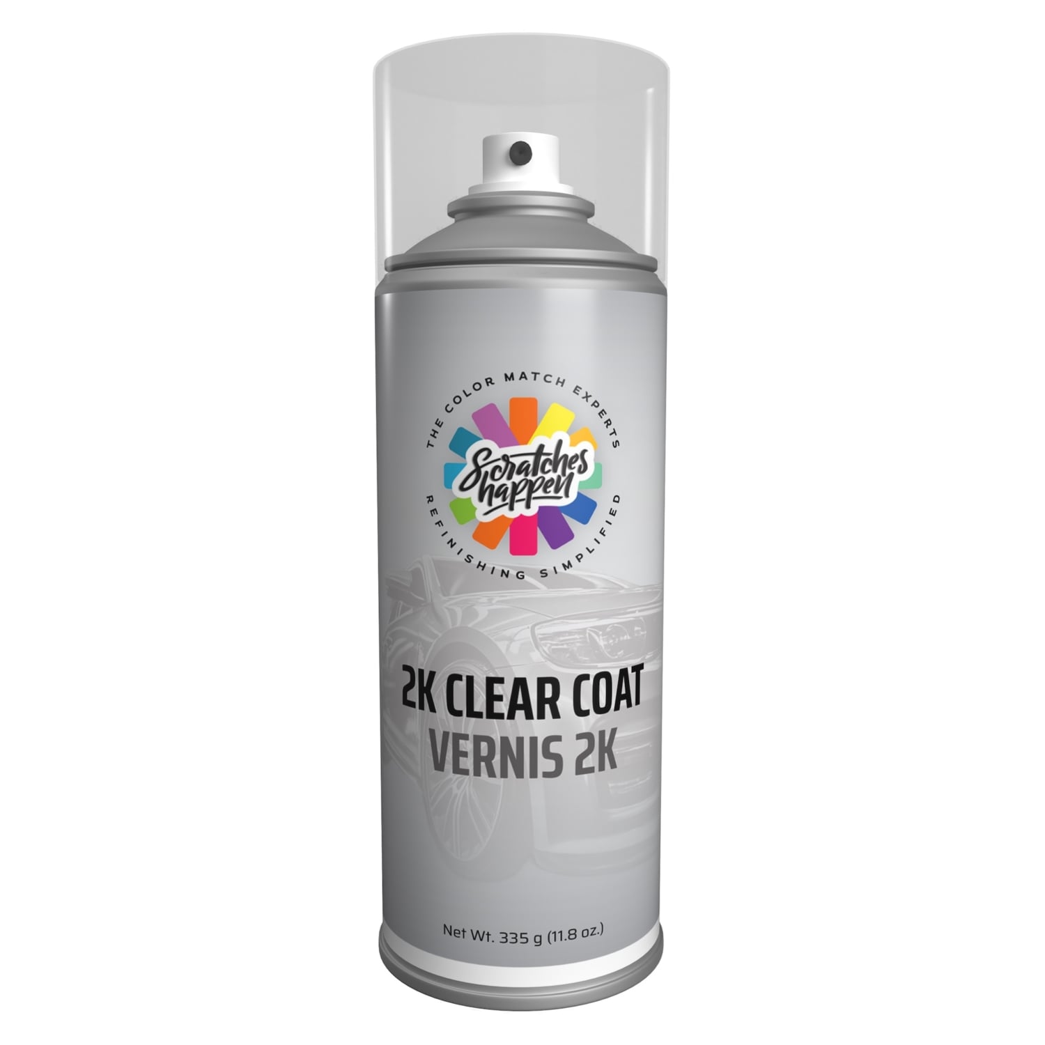 ScratchesHappen 2K Clear Coat Aerosol | ScratchesHappen