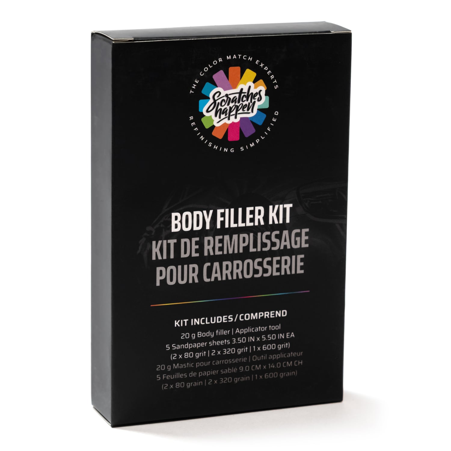 ScratchesHappen Body Filler Kit | ScratchesHappen