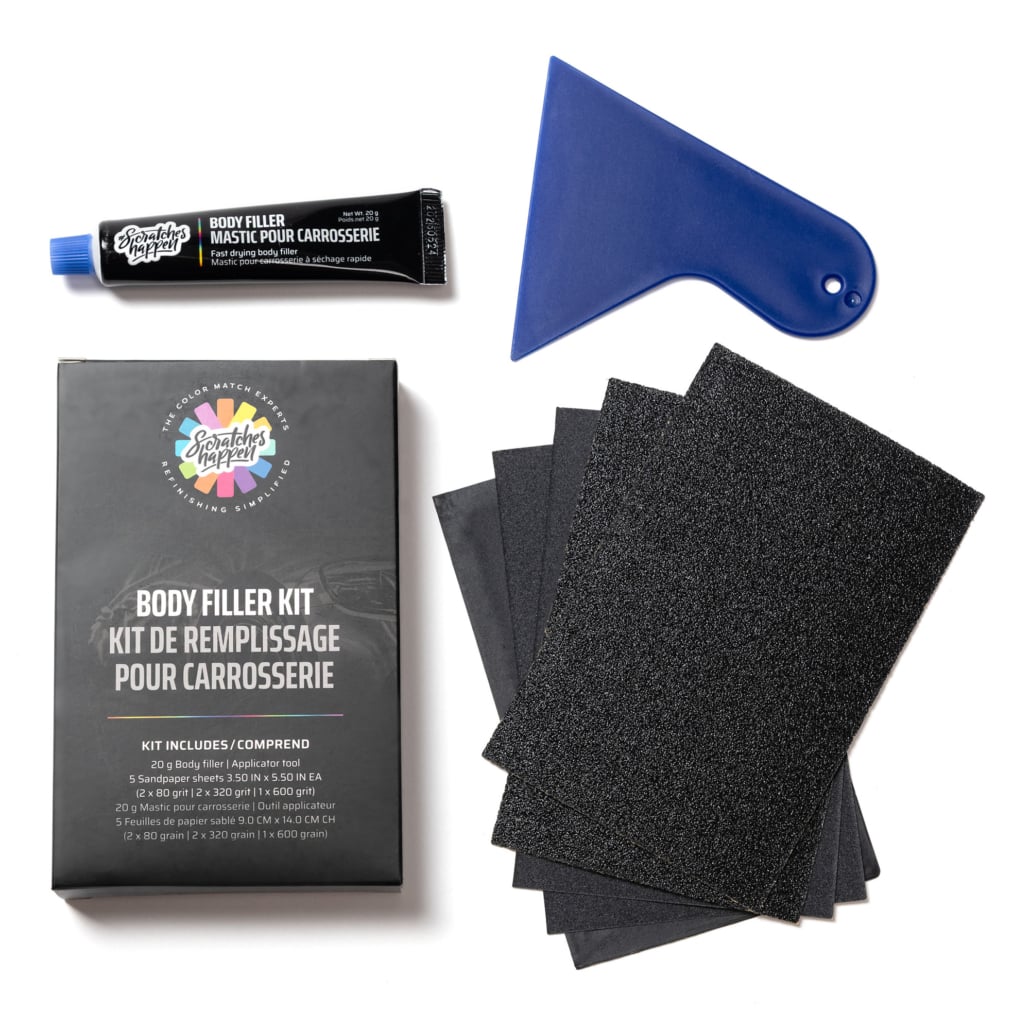 ScratchesHappen Body Filler Kit | ScratchesHappen